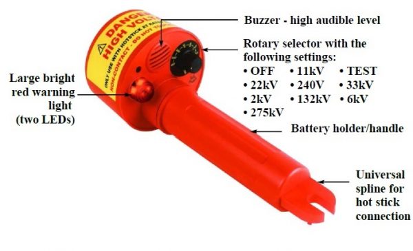 Non-Contact High Voltage Detector
